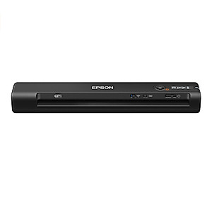 Epson Workforce ES-60W Wireless Portable Sheet-fed Document Scanner for PC and Mac