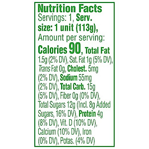 ACTIVIA Probiotic Low fat Yogurt, Strawberry, Non-GMO Project Verified, Multi Pack, 4 Oz, 4 Count