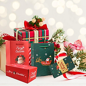 Kahedincy Surprise Gift Box Explosion, 2024 Newly Merry Christmas Surprise Gift Boxes, Folding Bounce Christmas Gift Box for Money and Birthday, Pop-Up Explosion Gift Box - Green&Red