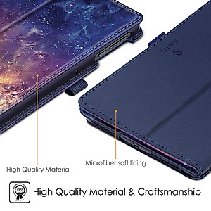 Fintie Case for Onn. 8" Tablet Pro (Model: 100003561), Premium Vegan Leather Folio Protective Stand Cover with Pencil Holder for Onn Pro 8-inch Android Tablet (Galaxy)