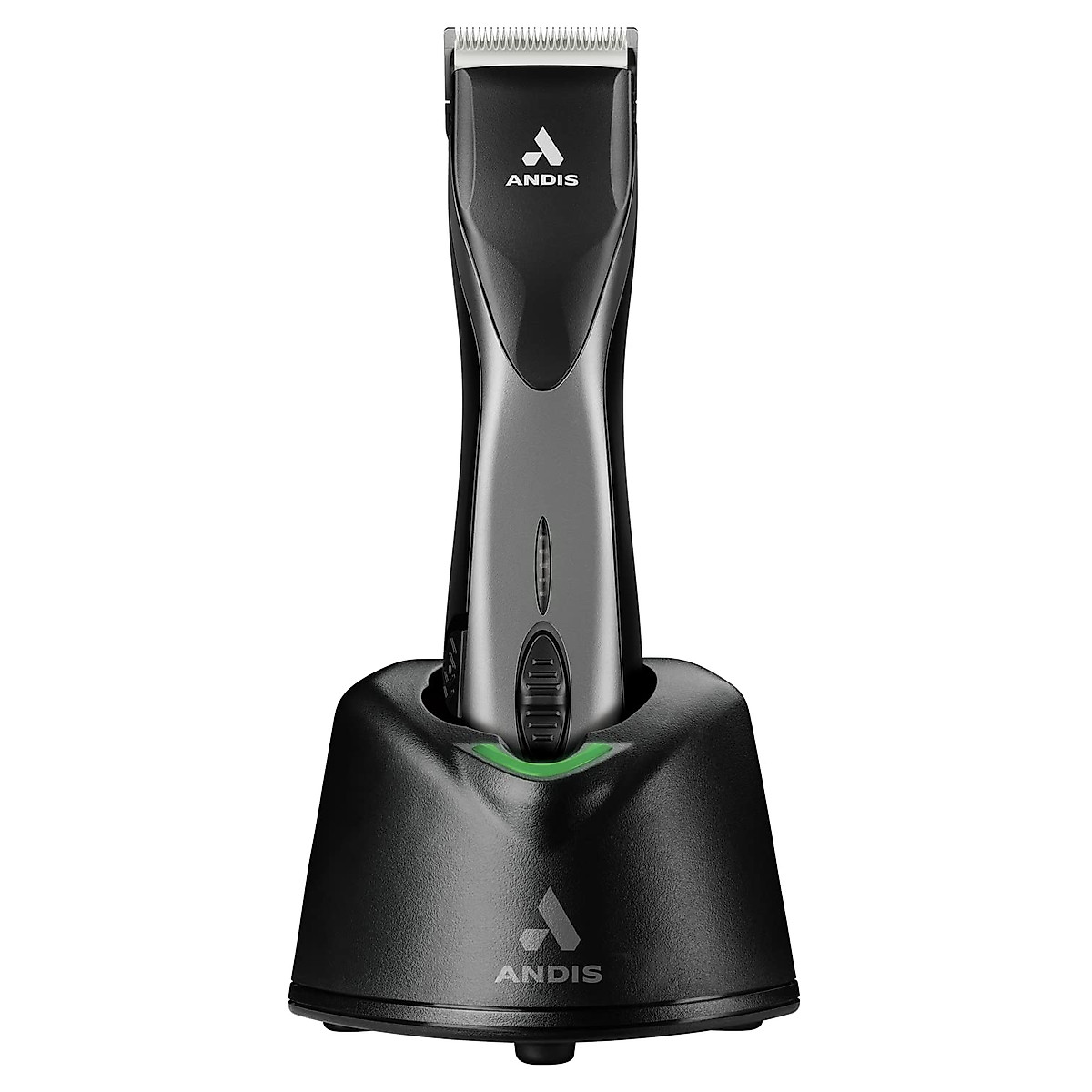Andis 79160 Supra ZR II Cordless Rechargeable Hair & Beard Trimmer, Detachable Blade Clipper, Lithium-Ion Powerful Battery, Black