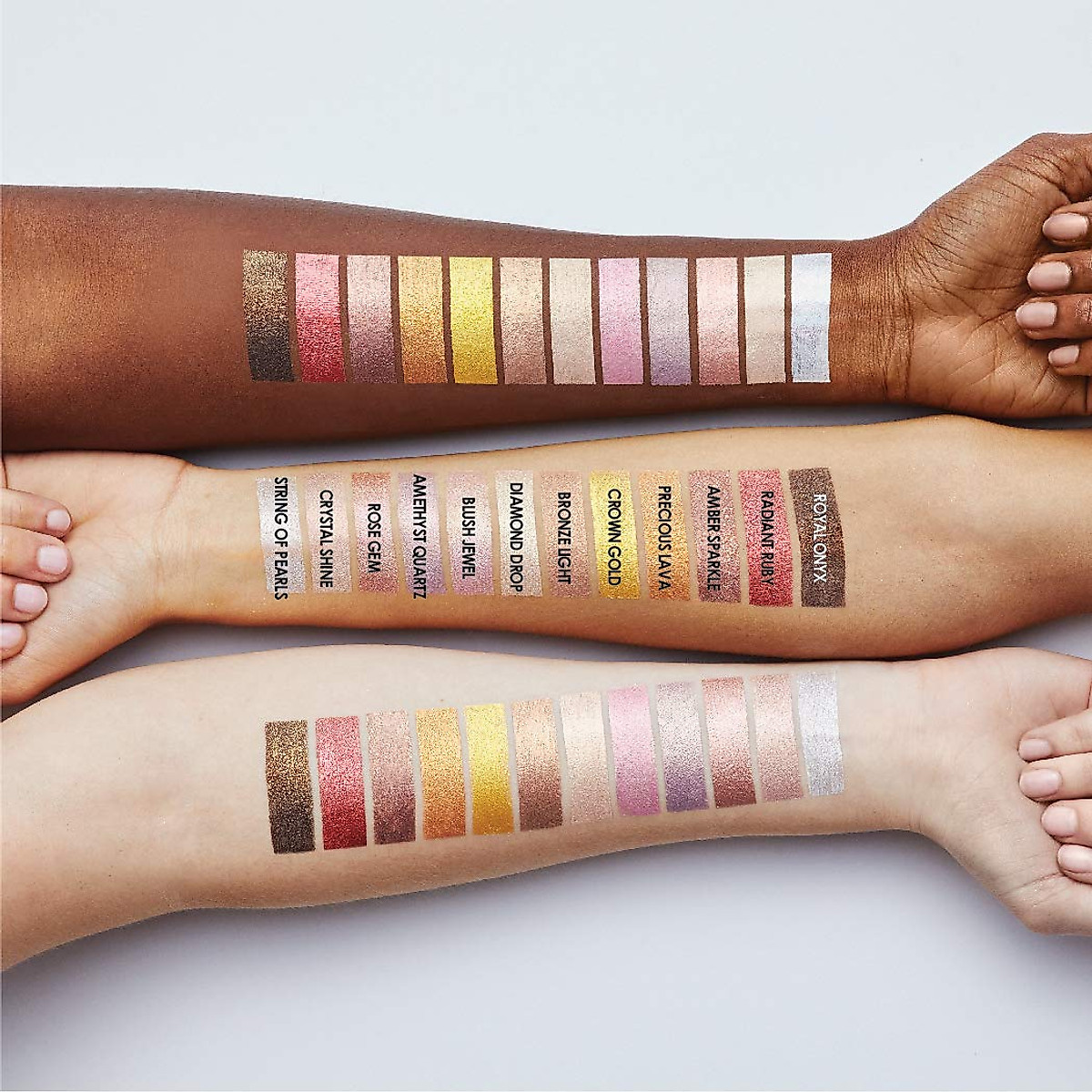 L’Oréal Paris Brilliant Eyes Shimmer Liquid Eye Shadow, Longwearing Lasting Shimmer, Crease Resistant, Flake-Proof, Precision Applicator, Quick Dry, Non-Greasy, Bronze Light, 0.1 oz.