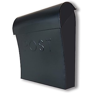 NACH Wall Mount Mailboxes for Outside, 11x4.5x12.5 in Cream White Mail Boxes for House Outside, Waterproof Mailbox - Vicki-Style Mail Box