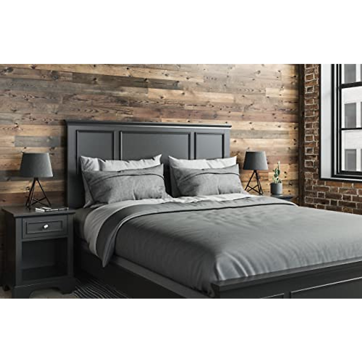 Homestyles Bedford Queen Bed, Black