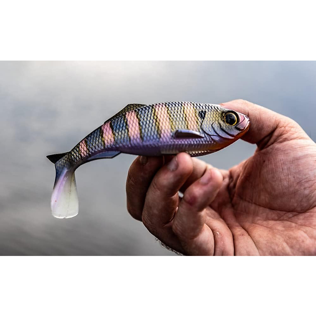 6th Sense Fishing - Sweep Swimbait - Bass Lure - Large Profile - Cajun Gill