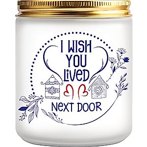 Funny Lavender Scented Candle Gifts, Friendship Gifts for Women, Unique Birthday Gifts for Friend, Mom, Wife, BFF, Coworker, Moving Away Gifts, Housewarming Gifts, Going Away Gifts for Friends