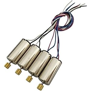 WEHOMY Drone Accessories 4pcs /Lot Motor for Syma X5U X5UW RC Quadcopter Drone Spare Parts Accessories Engines with Metal Gear Replaceable