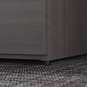 Bush Business Furniture Office 500 2 Drawer Lateral File Cabinet-Assembled, 36W, Storm Gray