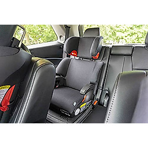 Clek Oobr High Back Booster Seat with Adjustable Headrest, Reclining Design, Latch System, and Retardant-Free Fabric, Mammoth