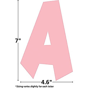 Teacher Created Resources Pastel Pop 7" Fun Font Letters