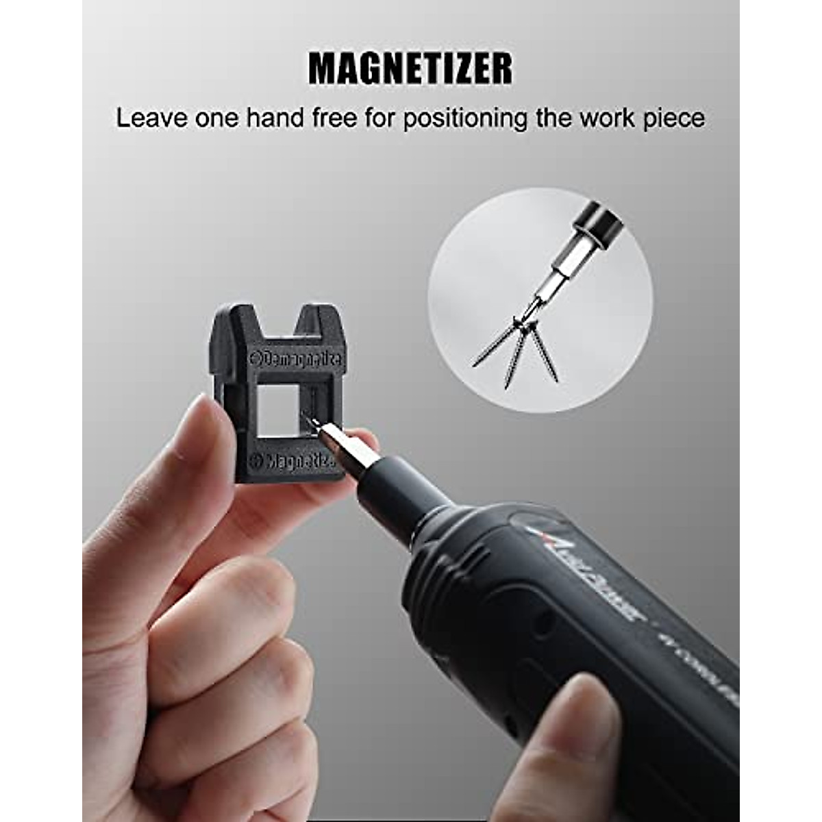 AVID POWER Electric Screwdriver Set, 4V Magnetic Chuck Cordless Power Screwdriver Rechargeable with 37 Accessories, USB Rechargeable Lithium ion Battery, Dual LED Lights