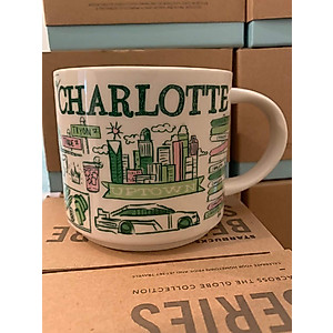 Starbucks Charlotte North Carolina Mug Been There Series Across the Globe Collection