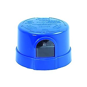 HGG 1Pcs Photocell for Outdoor Light,Auto On Off Photo Sensor Switch with Twist Lock,Dusk to Dawn Light Control for LED Street/Barn Light Parking Lot Light Area Light