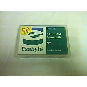 EXABYTE 20/40GB 8MM 170M AME Data Cartridge with Label for Mammoth Drives