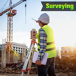 50 Pack Reflective Safety Vest in Bulk, High Visibility Mesh Vest with Reflective Strips Breathable Construction Vest for Men Women Cycling Runner Volunteer