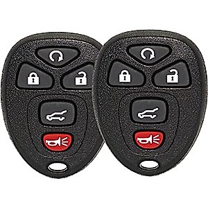 BESTHA Key Fob Keyless Entry Remote OUC60270 OUC60221 15913415 for Chevrolet Suburban Tahoe Traverse GMC Acadia Yukon Saturn Outlook Cadillac Escalade SRX Buick Enclave