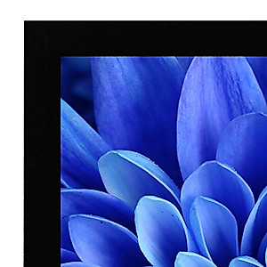 Americanflat A4 Picture Frame in Black - Composite Wood with Shatter Resistant Glass - Horizontal and Vertical Formats for Wall and Tabletop - 8.3 x 11.7 in