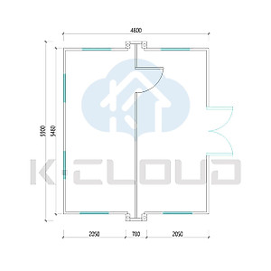 Prefabricated Mini Portable Modular Container Home for Winter Prefab Expandable Small House Tiny Villa with Toilet