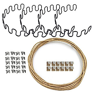 Carkio 22" Sofa Upholstery Spring Replacement Kit for Funirture Couch Repari Automotive and Others