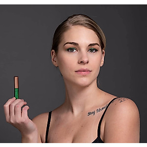 EPILYNX by Dr. Liia Hypoallergenic Eyeliner, Glitter Liquid Eyeliner I Gluten Free and Vegan for Sensitive Skin (7: Green)