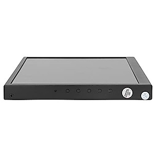 10.1in Monitor, Built in Speaker 170 Degree Full Viewing Angle IPS Normally Black Monitor HD Multimedia Interface High Resolution for Industrial Equipments (Capacitive Touchscreen)