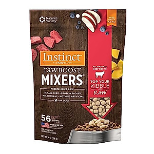 Instinct Raw Boost Mixers Freeze Dried Raw Dog Food Topper, Grain Free