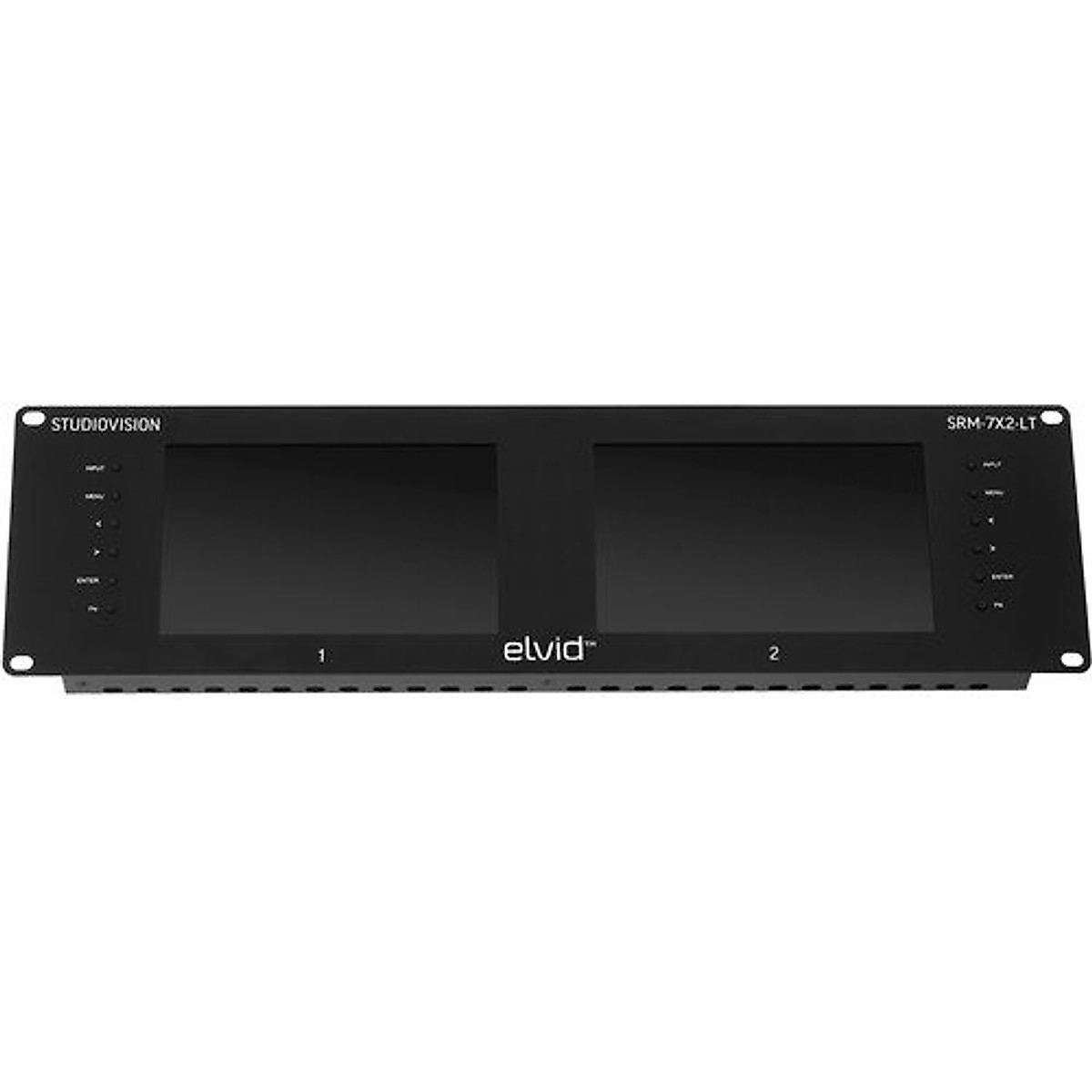 Elvid StudioVision Dual 7"" Monitor Rackmount