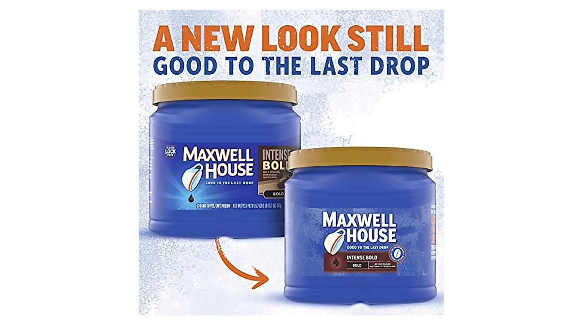 Maxwell House Intense Bold Dark Roast Ground Coffee | 26.7oz