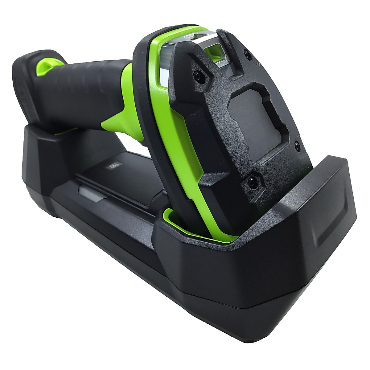 Zebra LI3678-SR (Standard Range) Ultra-Rugged Cordless Barcode Scanner Kit (Bluetooth,Linear Imager,2D/1D,IP52,Black), includes CradleFIPS, Vibration Motor, Cradle, Power Supply