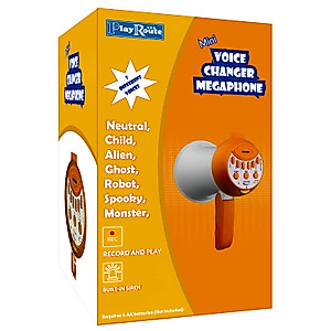 Megaphone for Kids - Cool Voice Changer Toy for Kids - Record & Play and Siren - Ideal Gift for Boys & Girls Ages 5-6-7-8+ Years old - Voice Changing Device - Cool Outdoor Toys Gift Ideas for Kid
