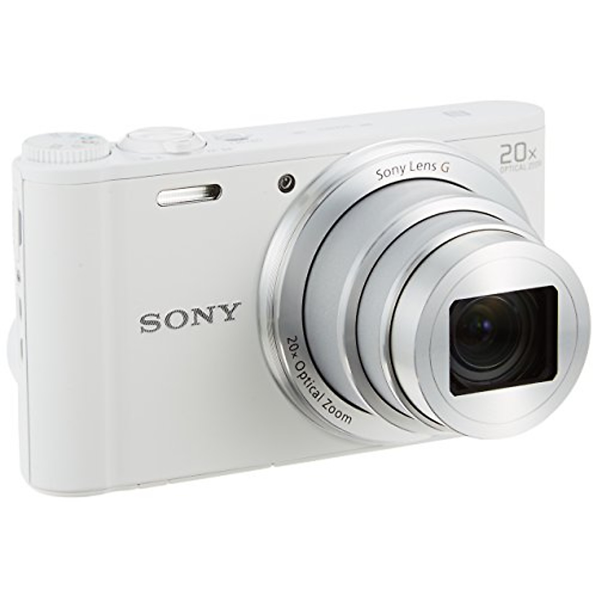 Sony DSCWX350 18 MP Digital Camera (White)