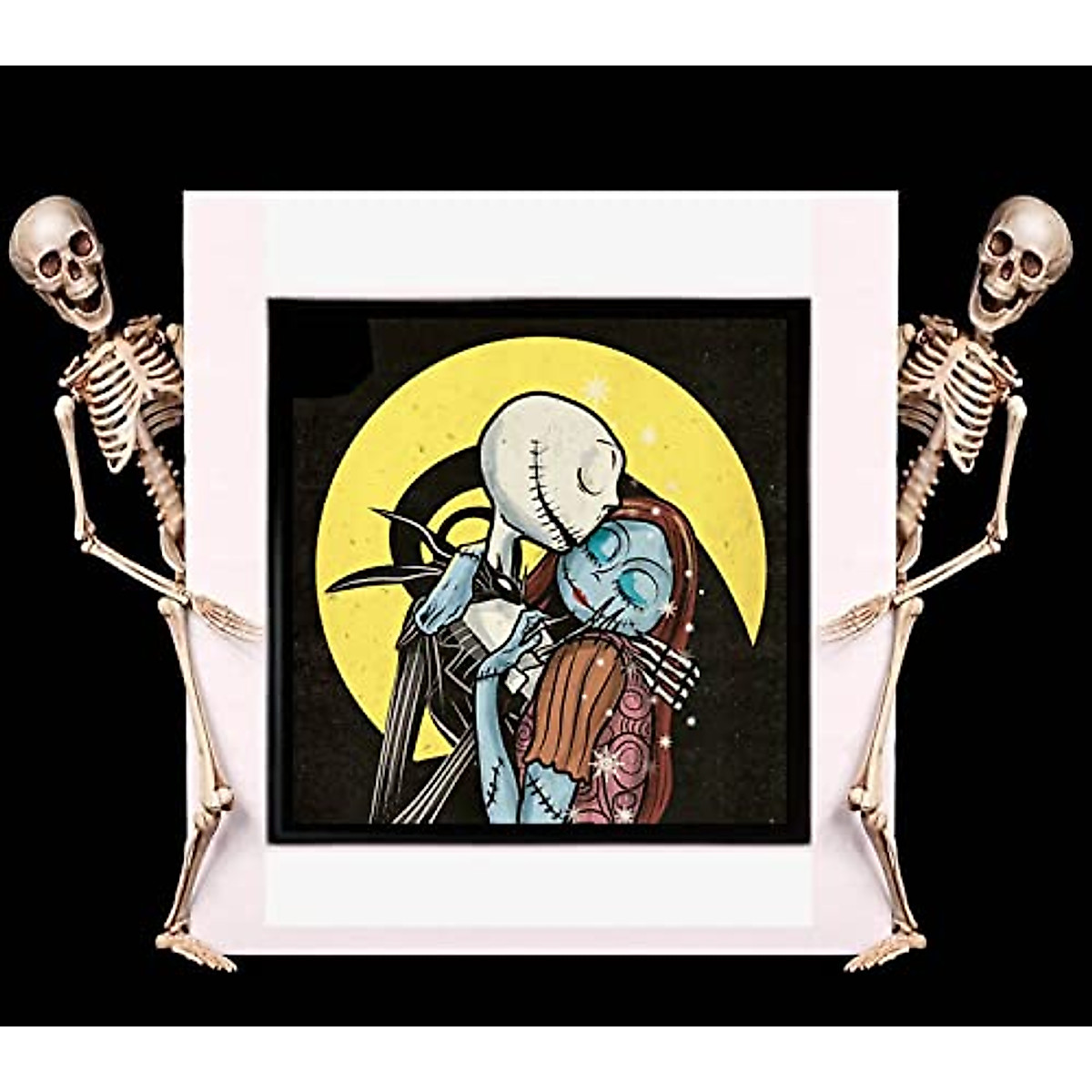 Halloween Diamond Painting Kits for Adults,5D Diamond Art Kit,Diamond Painting Kit Full Drill Round for Gift,Wall Decor,Relaxing(12x16)