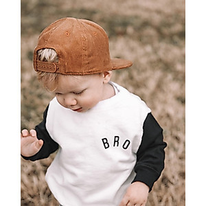 YOKJZJD Infant Toddler Baby Boy Fall Winter Outfits Letter Pullover Sweatshirt Long Sleeve T-Shirt Tops Pants Sweatsuit Clothes Set (Black White, 12-18 Months)