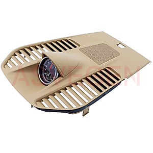 ASVEGEN Sport Chrono Stopwatch Mounted Dashboard for Porsche 911 991 2013-2019, Beige Panel and Black Clock