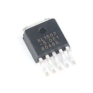 JESSINIE 10Pcs XL1507-5.0E1 TO252-5 3A 5V 150khz Buck DC Power Converter Electronic Components