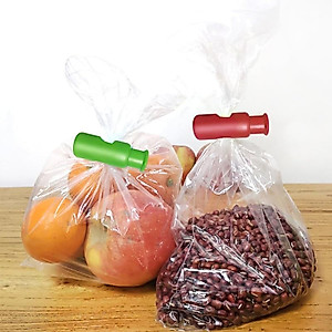 PETUPS Bag Clips, Chip Clips, 2024 New Sealing Clip for Chips Food Bags, Grip Sticks Bag Sealers, Portable Storage Clips for Bread, Snack, Fresh-Keeping Plastic Bag (Mix, 6PCS)