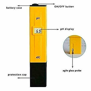 Spancare Digital Pen Type PH Meter for Water Testing Digital TDS Meter with Accessories