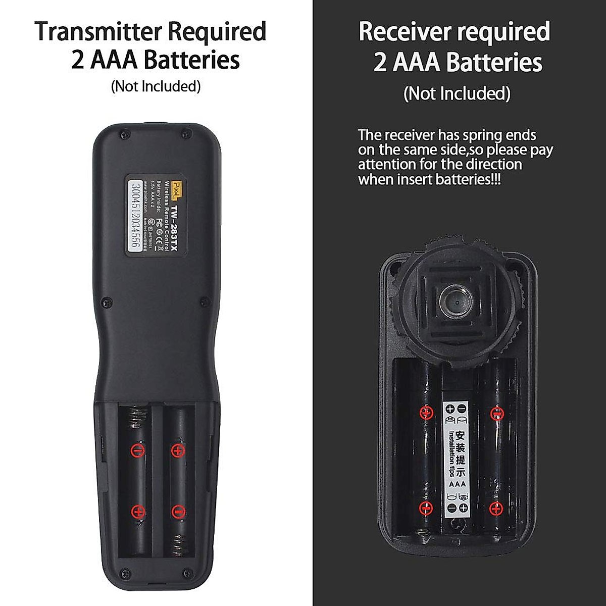 Pixel Wireless Shutter Release Cable Timer Remote Control TW-283 UC1 Compatible for Olympus Cameras