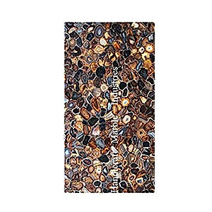 42"x24" Mix Multi Colour Agate Table Top Rectangular Table, Center Table, Coffee Table, Patio Table, Hallway Table, Living Room Furniture