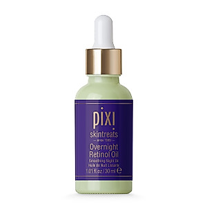 Pixi Beauty Overnight Retinol Oil | Smoothing Night Oil | Peptides Help Firm & Revitalize Skin | Improves Appearance of Fine Lines | 1.01 Fl Oz