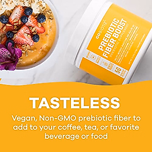 Prebiotic Fiber Supplement - Supports Gut Health and Digestive Regularity - Soluble Powder Fiber Supplement for Women + Men - Gummies Alternative - Gluten Free, Sugar Free, Keto, Vegan - 35 Serv