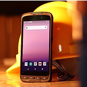 RUGLINE Android 2D Barcode Scanner Mobile Computer 5" Handheld Rugged PDA,Android 11,Octa Core CPU,4GB RAM/64GB ROM,Wireless Wi-Fi 4G LTE for Warehouse Delivery Retail Inventory Management