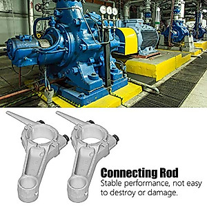 TOPINCN Crankshaft Connecting Rod Fit for 168F/GX160/GX200 22.5KW Gasoline Generator Replacement Parts 2PCS