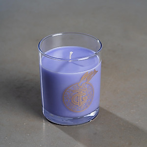 Organic Wild Lavender Candles | Scented Candles for Home | 6 oz 43 Hour Burn, Lavender Candle in Glass Jar