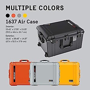 Pelican Air 1637 Case No Foam - Orange
