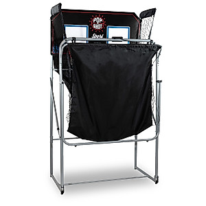 Pop-A-Shot Official Dual Shot Sport Arcade Basketball Game (Black and Blue)
