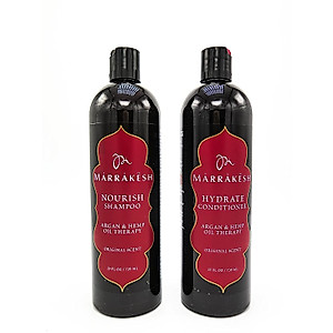 Marrakesh Original Shampoo and Conditioner Combo 25 oz Scent, Clean & Moisturize Hair, Vegan, Cruelty Free, Fl (Pack of 2)