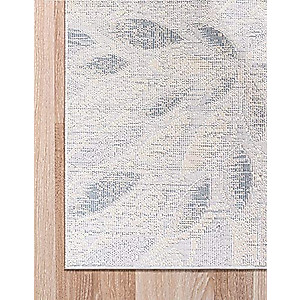 Unique Loom Sumter Collection Area Rug - Rhett (9' x 12' Rectangle, Yellow/ Gray)