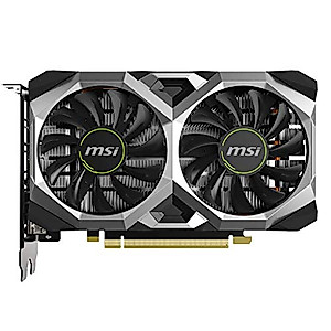 GIGABYTE MSI GeForce GTX 1650 Super Ventus XS OC Gaming GeForce GTX 1650 Super 128-Bit HDMI/DP/DVI 4GB GDRR6 HDCP Support DirectX 12 Dual Fan VR Ready OC Graphics Card (GTX 1650 Super Ventus XS OC)