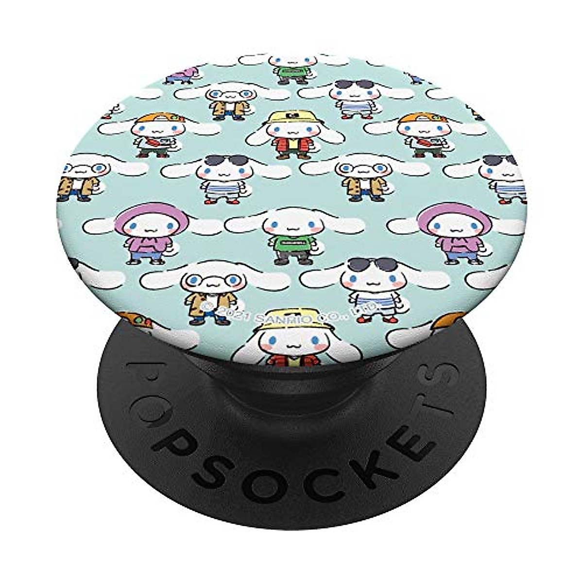 Cinnamoroll Collection Streetwear AOP PopSockets PopGrip: Swappable Grip for Phones & Tablets